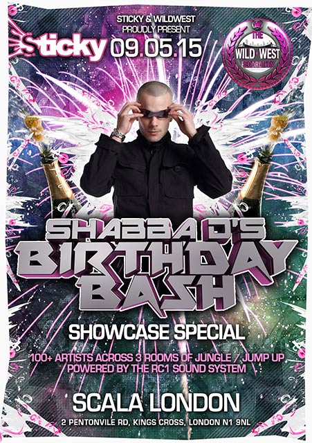 Shabba D’s Birthday Bash | Scala